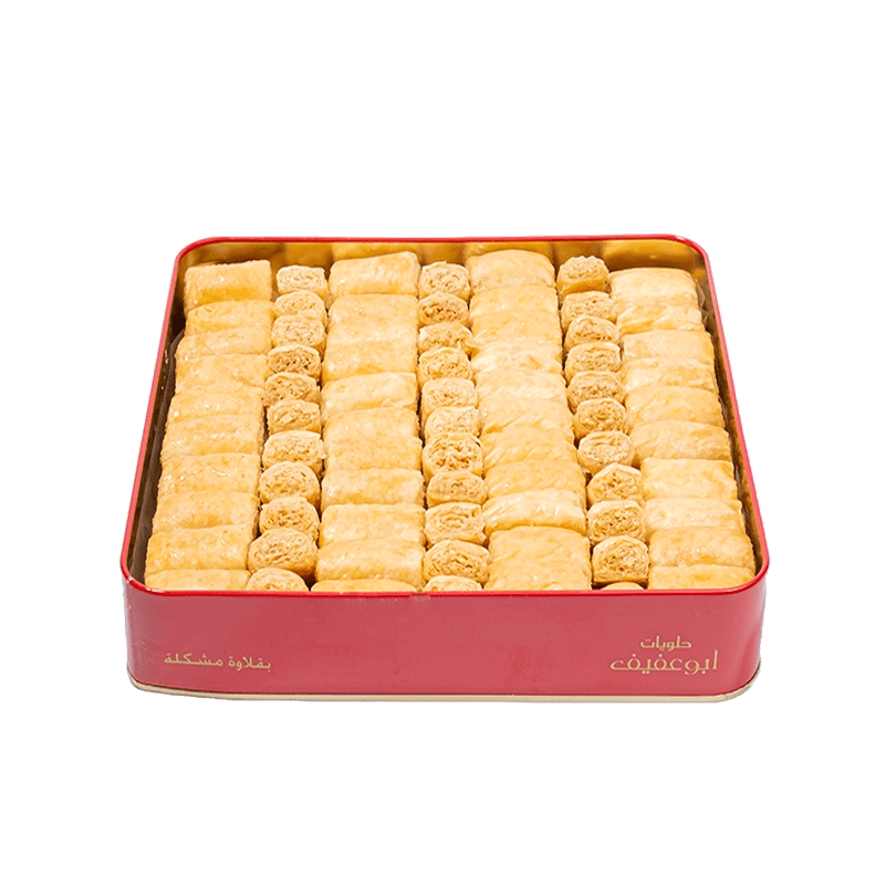 Order Abu Afif Sweets: Cashew Baklava Fingers (Assabeh) - 1kg