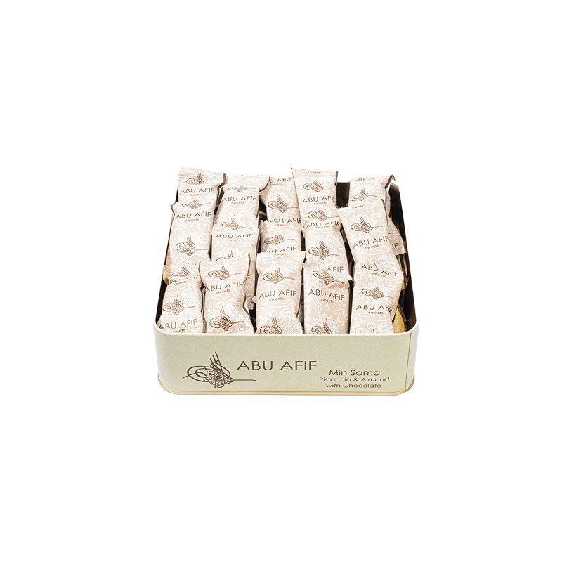 Wrapped Min Al Sima Chocolate 500 Grams - Abu Afif Sweets